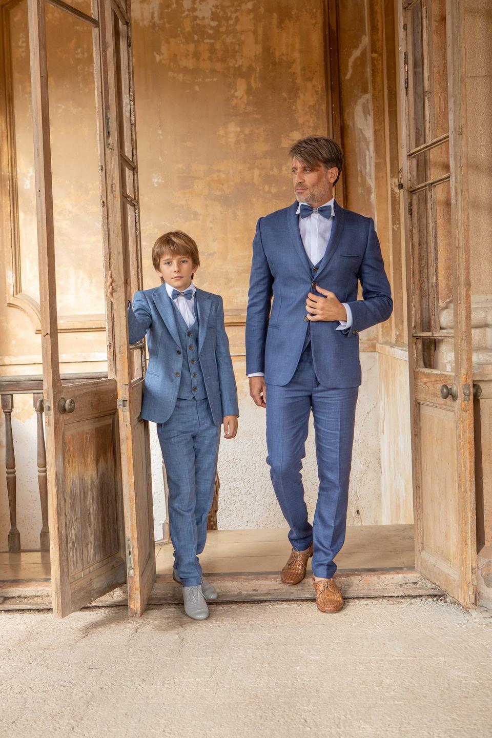 35 trajes de novio azules - bodas.com.mx