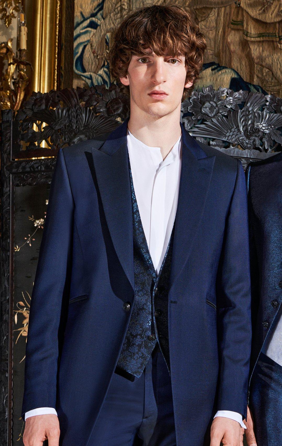 Trajes de novio azules - bodas.com.mx