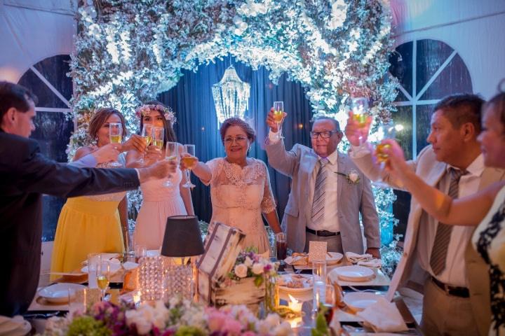 El brindis de los novios - bodas.com.mx