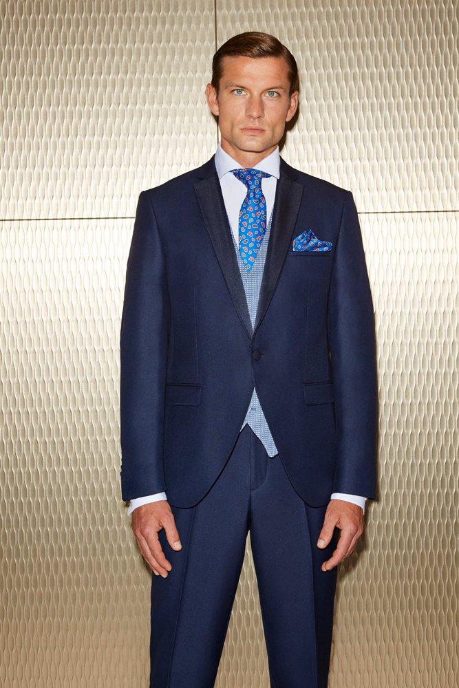 35 trajes de novio azules - bodas.com.mx