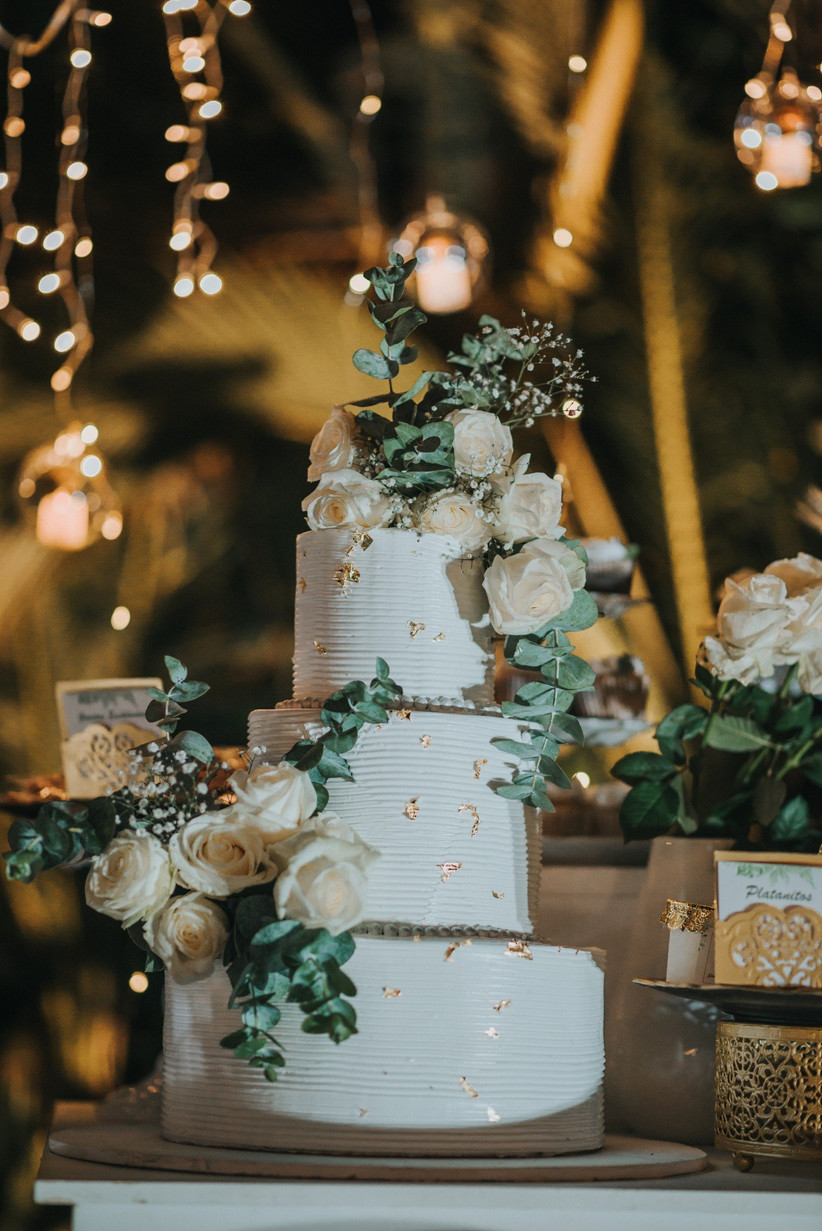 50 Pasteles De Boda Con Flores Increíbles Ideas Para La Decoración