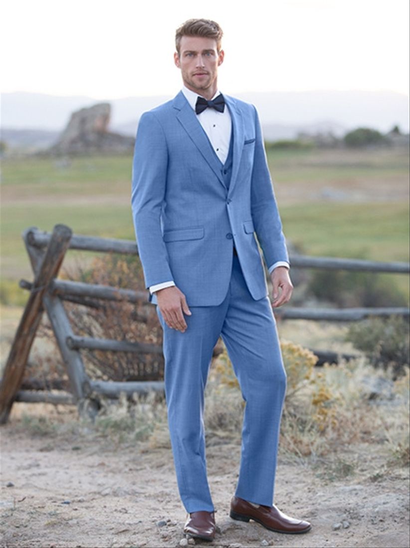 45 trajes de novio azules: el color de los diseñadores - bodas.com.mx