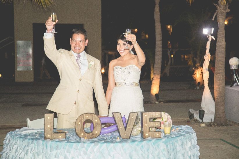 El brindis de los novios - bodas.com.mx