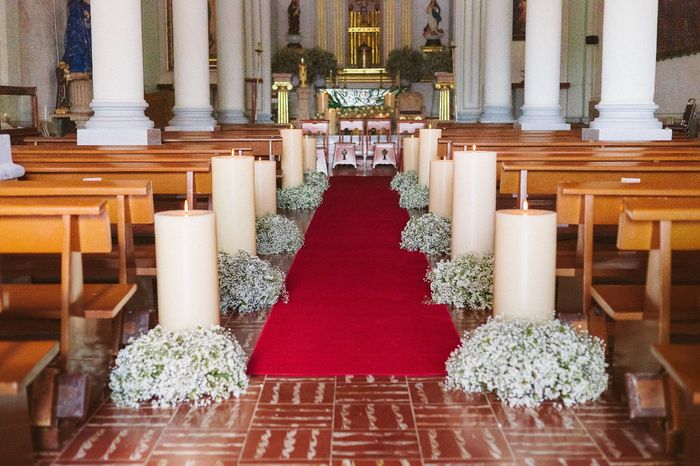 Decoración floral de la iglesia Cuánto cuesta y dónde conseguirla