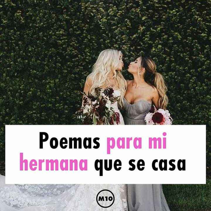 Carta A Mi Hermana En El Da De Su Boda