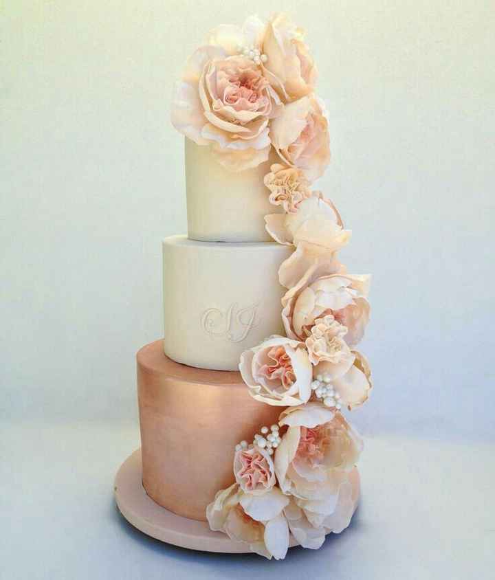 Hermosos Pasteles De Boda De Color Rosa