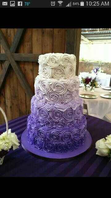 Pasteles De Boda Morados